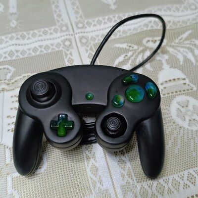 Custom OEM Gamecube Shells Ganondorf the Legend of Zelda Custom Painted ...