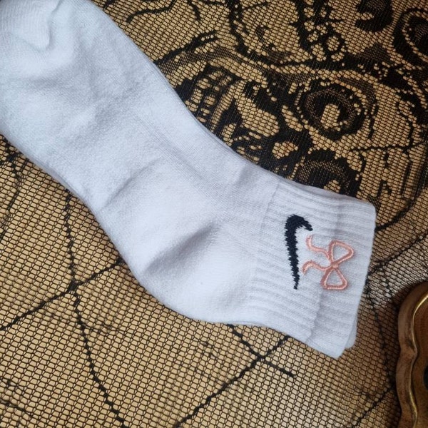 Personalised Nike Socks Initials - Etsy UK