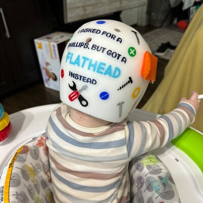 Cranial Helmet Decals, Doc Band Decals, Plagiocephaly, Brachycephaly ...