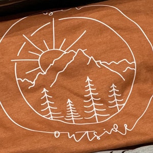 Get Outside Lettered SVG, Explore Svg, Explore Files for Cricut, Nature ...