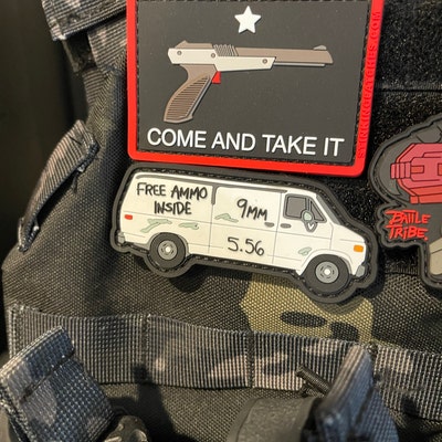 Watch the Skies PVC Rubber Morale Patch Funny Tactical Patch - Etsy