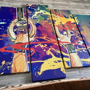 Engine Canvas Motor Wall Art Auto Mechanic Gift Auto Repair - Etsy