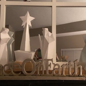 Nativity Scene, Nativity Set, Nativity Advent Calendar, Download PDF ...