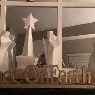 Nativity Scene, Nativity Set, Nativity Advent Calendar, Download PDF ...