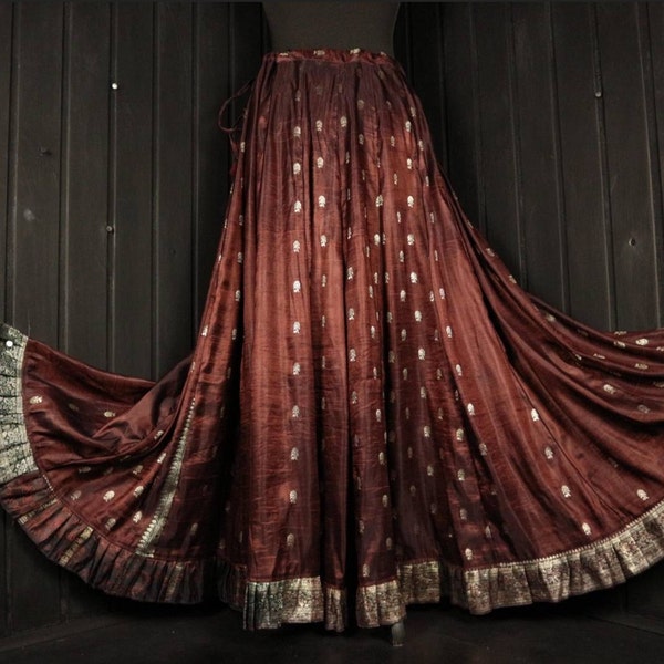 VALENCIA - 30"-40" Waist JASMIN PANTS - Iridescent Silk Harem Pants ...