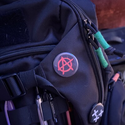 Punk Pins Pinback Punk Buttons Anarchy Anti-racist Equality ACAB ...