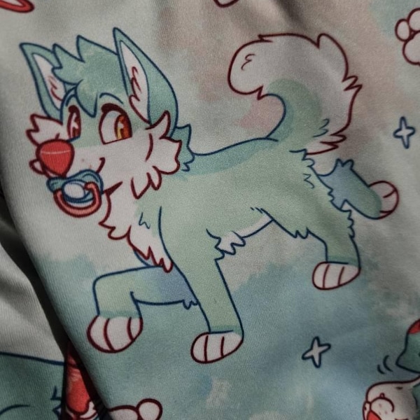 Wolf Puppies - ABDL Bodysuit - Etsy