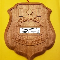 RCMP Wooden Badge - Etsy Canada