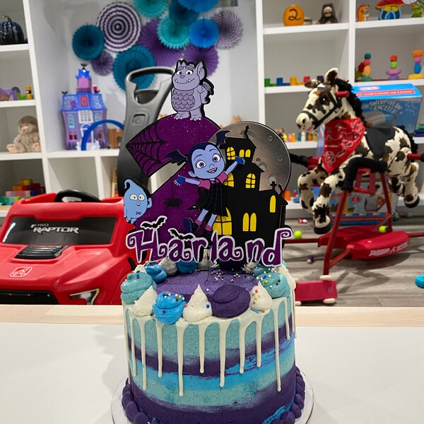Vampirina Cake Topper / Vampirina Birthday Decor - Etsy