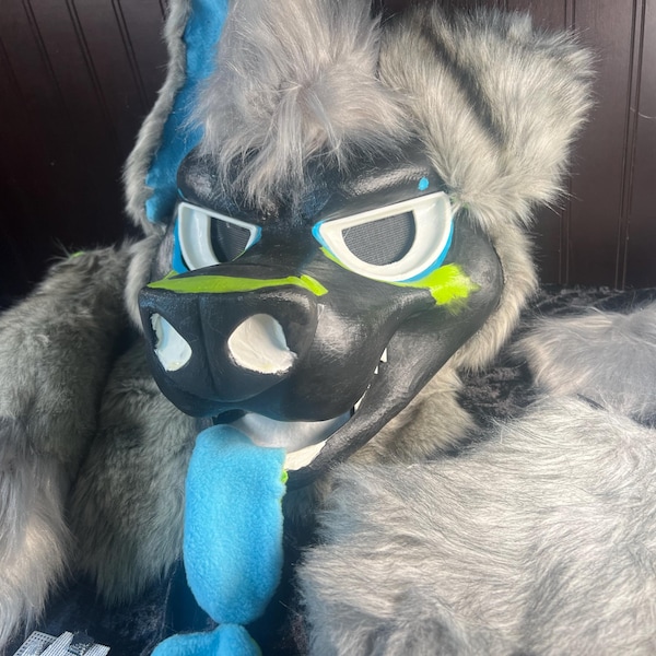 Fursuit Sewing Pattern - 2 Ear PDF Bundle Floppy Puppy Dog Canine Ears ...