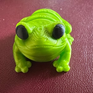 Fidget Frog Fidget Toy, Articulated Sensory Toy, Tiny Frogs, Flexible ...