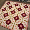 Interlaced Stars Quilt Pattern - PDF Patchwork Pattern Digital Download ...