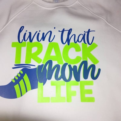 Sports SVG, Track Svg, Track Mom Svg, Livin That Track Mom Life, Runner ...