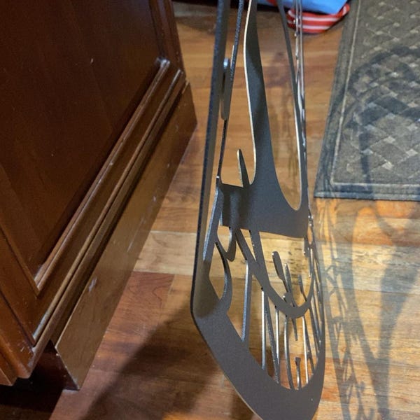 Personalized Metal House Number Sign Modern Metal House Numbers Custom ...