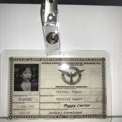 Neon Genesis Evangelion Inspired NERV ID Badge. Costume Cosplay Prop ...