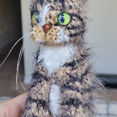 Custom Cat Plush, Custom Crochet Cat, Custom Stuffed Cat, Custom Pet ...