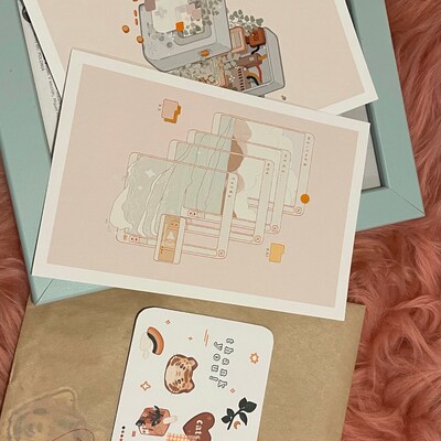 Plant Deconstructed Gameboy Color Art Print Art Print Game Art Print A6 ...