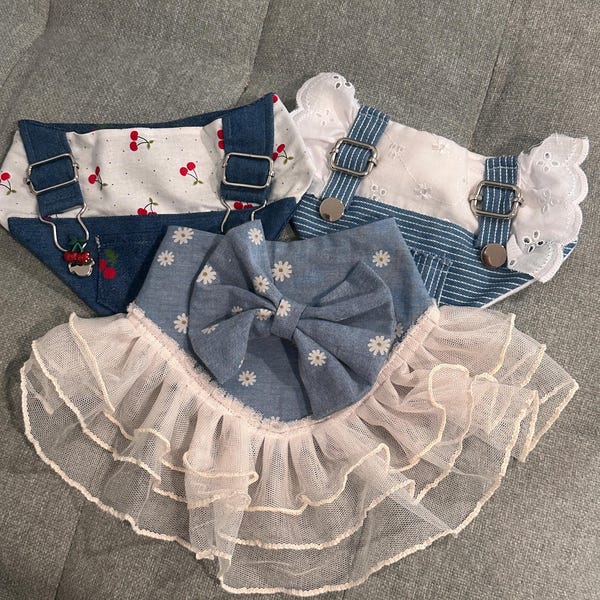 Baker Bandana | Christmas Bandana | Mrs. Claus Costume | Dog Christmas ...