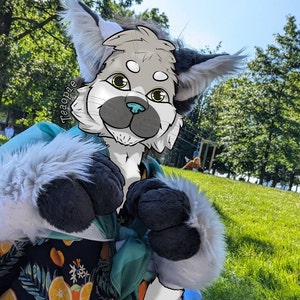 DIGITAL Protogen Body Armor for Fursuits & Cosplay PDF Download - Etsy