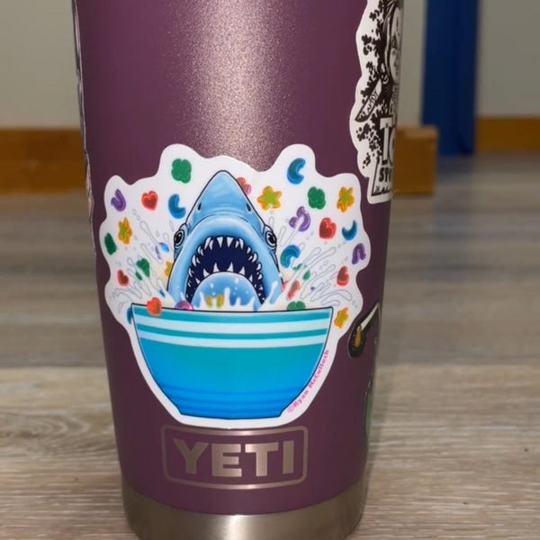 GREEN TREE PYTHON Sticker Pack Cute Snake Stickers: Clear, Holo, Vinyl ...