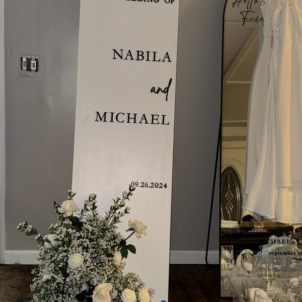 Sign Cut-out Acrylic Letters or Numbers Wedding Etc. - Etsy