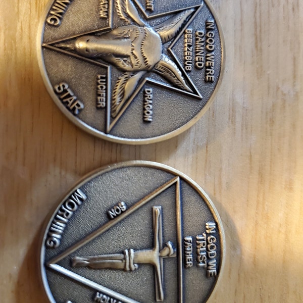 Best Seller: LUCIFER COIN, Morningstar TV Hit Series 1 1/4" , Highest ...