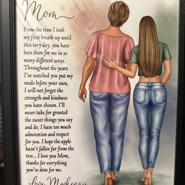 Personalized Mom and Dad Gift Parents Gift Christmas Gift for Parents ...