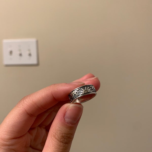 Sterling Silver Suns Band Ring Size 5 - Etsy