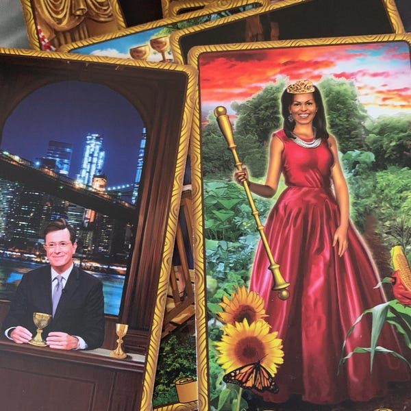 United States of Tarot Deck: Political Tarot With Guidebook - Etsy