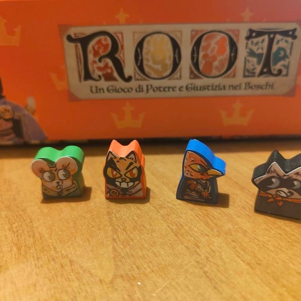 ROOT Marauders - Unofficial Meeple Matte Vinyl Sticker Upgrade Kit - Etsy