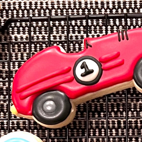 Vintage Retro Race Car 1 Cookie Cutter - Etsy