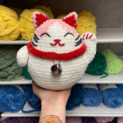 PDF Pattern Mini Lucky Cat Pattern - Etsy