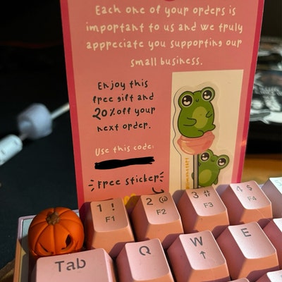 Keycap Strawberry Milk / Kawaii Keycap / Cute Keycaps / Mechanical ...