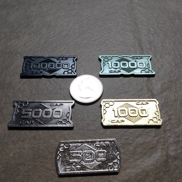 Futuristic Metal Coins - Collectors Set (16) - Etsy