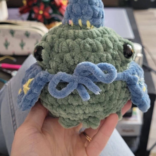 Wizard Frog Crochet Pattern / Magic Frog Crochet / US PDF Pattern ...