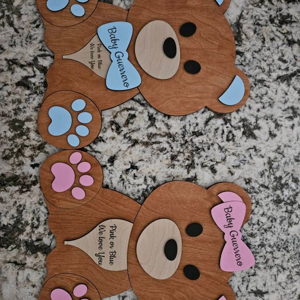 Bear SVG. PNG . Cricut Cut Files, Silhouette, Layered Files. Teddy Bear ...