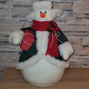 Pattern Pdf Snowman Christmas New Year DIY Handmade - Etsy