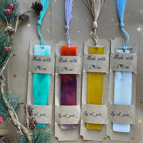 Custom, Resin Bookmark Holder, Logo Cards, Recycled, Eco Friendly ...