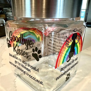 Goodbye Kisses Jar - Etsy