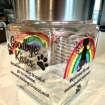 Goodbye Kisses Jar - Etsy