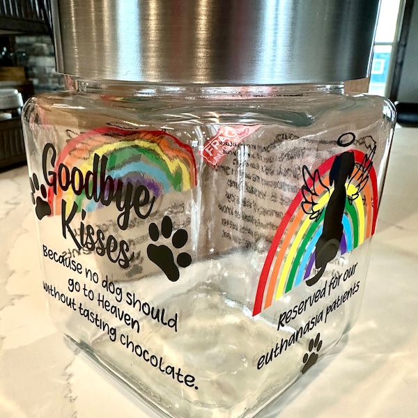 Goodbye Kisses Jar - Etsy