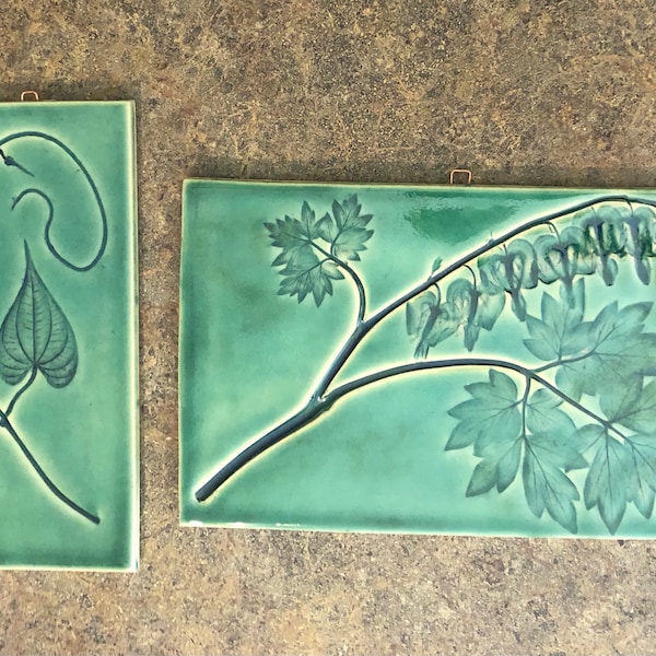 5"x8" Bleeding Heart Ceramic Tile - Etsy