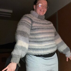 CROCHET PATTERN: the Millennial Jumper Cowl Neck/ Turtle - Etsy