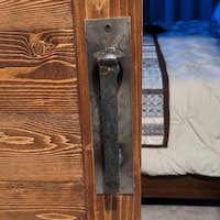 HORSESHOE DOOR HANDLE, Rustic Drawer Cupboard Pull, Unique Barn Door ...