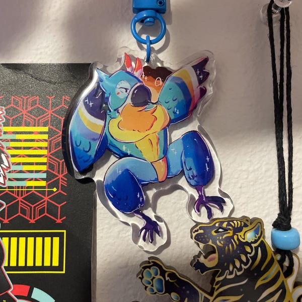 Omori Acrylic Keychain - Sunny Basil Mari Hero Kel Aubrey - Etsy