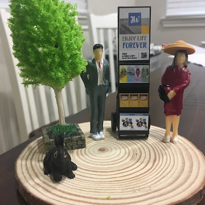 Resin Tree Bases and Miniature Trees for Models and Dioramas - Etsy