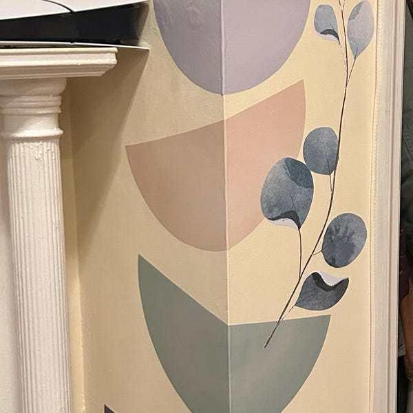 Arch Wall Decal, Abstract Shapes, Removable Wall Decal, Arch Wall ...