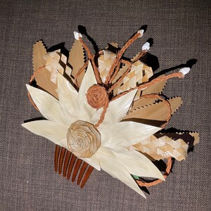 Samoan Princess Crown Kuiga or Pale Samoa. Tapa Cloth Kuiga | Etsy