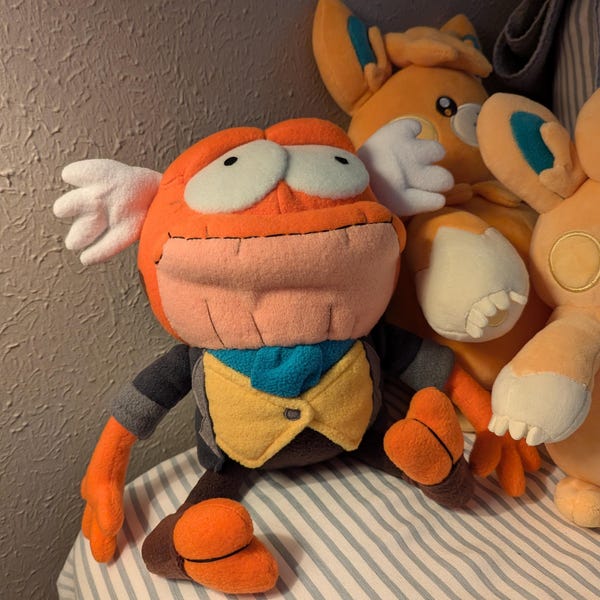 Hop Pop Plushie Amphibia Inspired Hopediah Plantar Plush, Amphibia ...