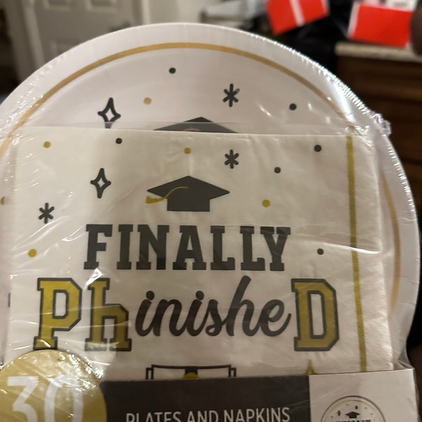 Phd Grad Party Supplies - Graduation Party Decorations, College ...